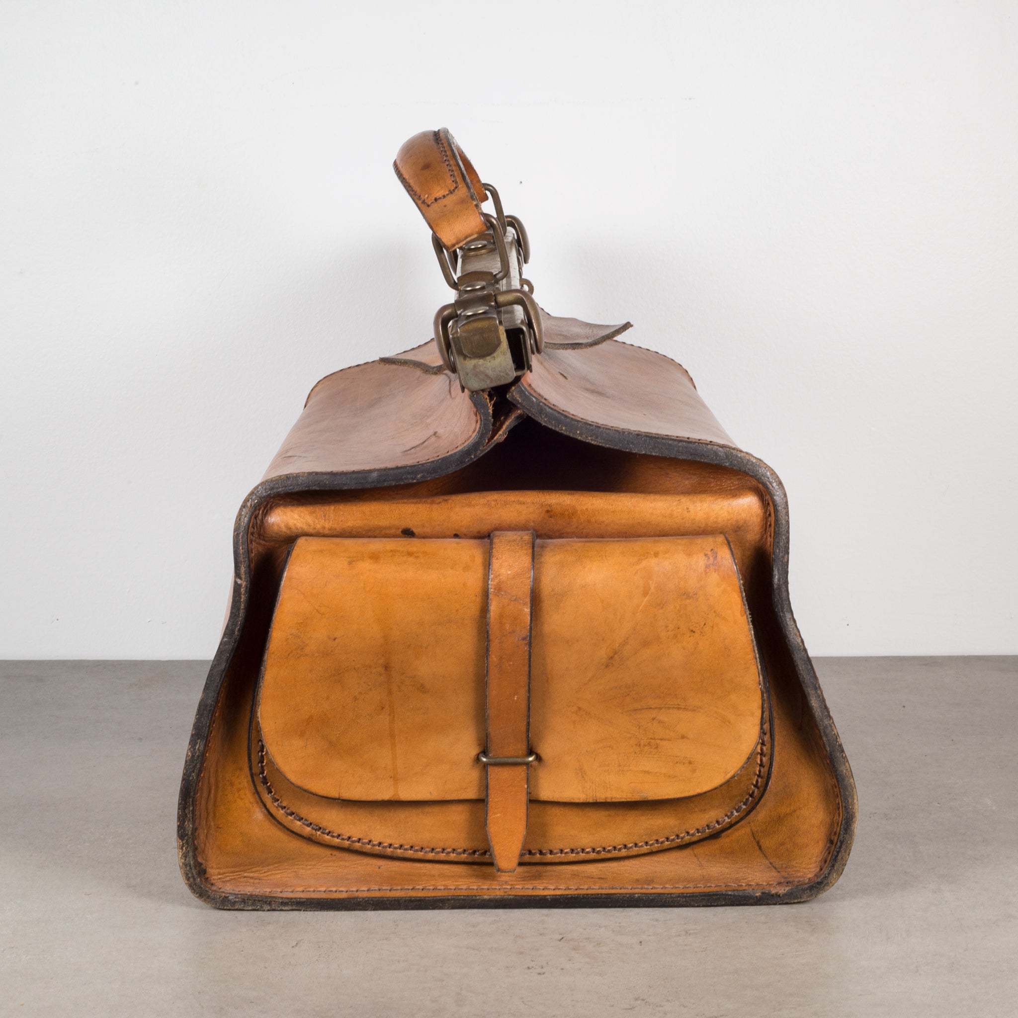 Leather Doctor's Examination House Call Bag c.1930-1940 | S16 Home