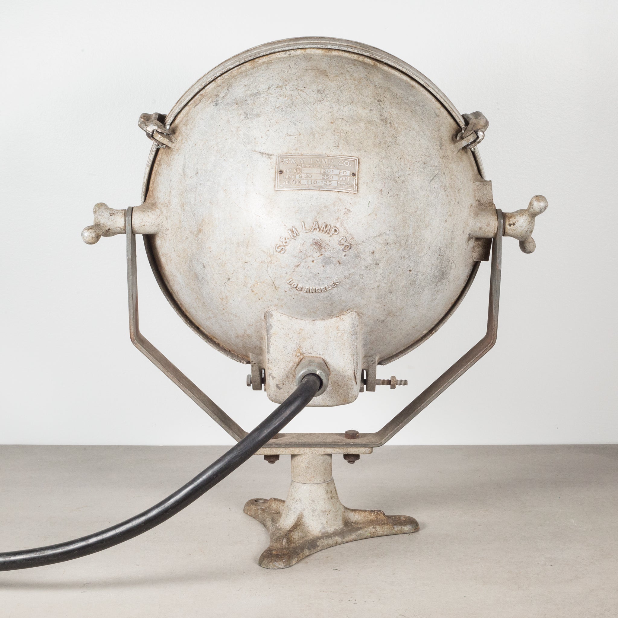 Antique Swivel Ship Searchlight c.1940 | S16 Home