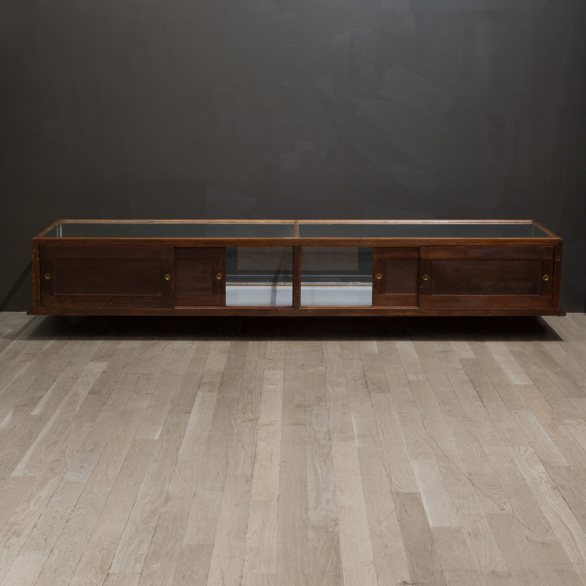 Monumental Antique Mercantile Counter Top Display Case c.1920 | S16 Home