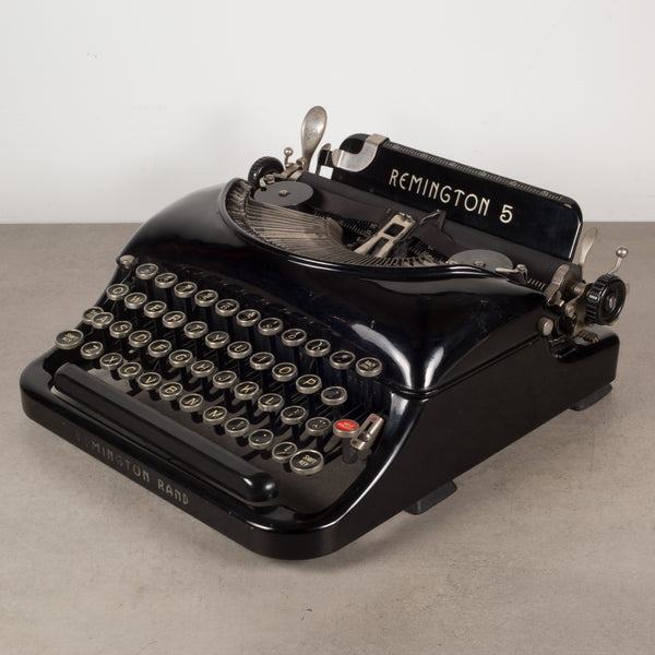 Antique Refurbished Remington 5 Typewriter c.1935 | S16 Home