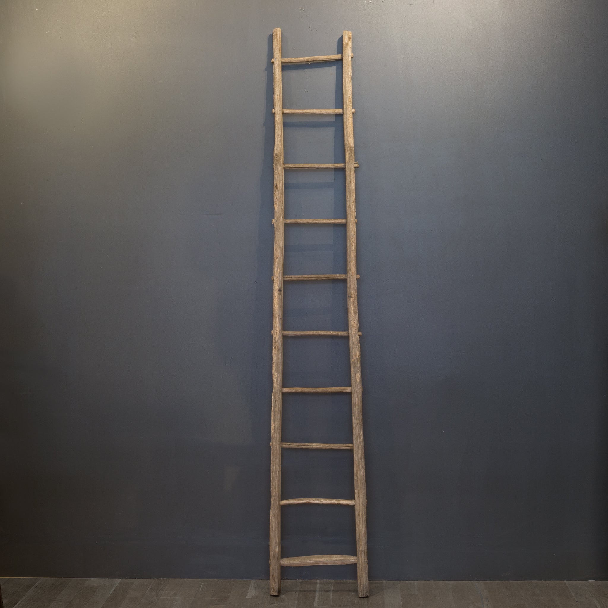 Antique Primitive Handmade Rustic Ladder c.1920 | S16 Home