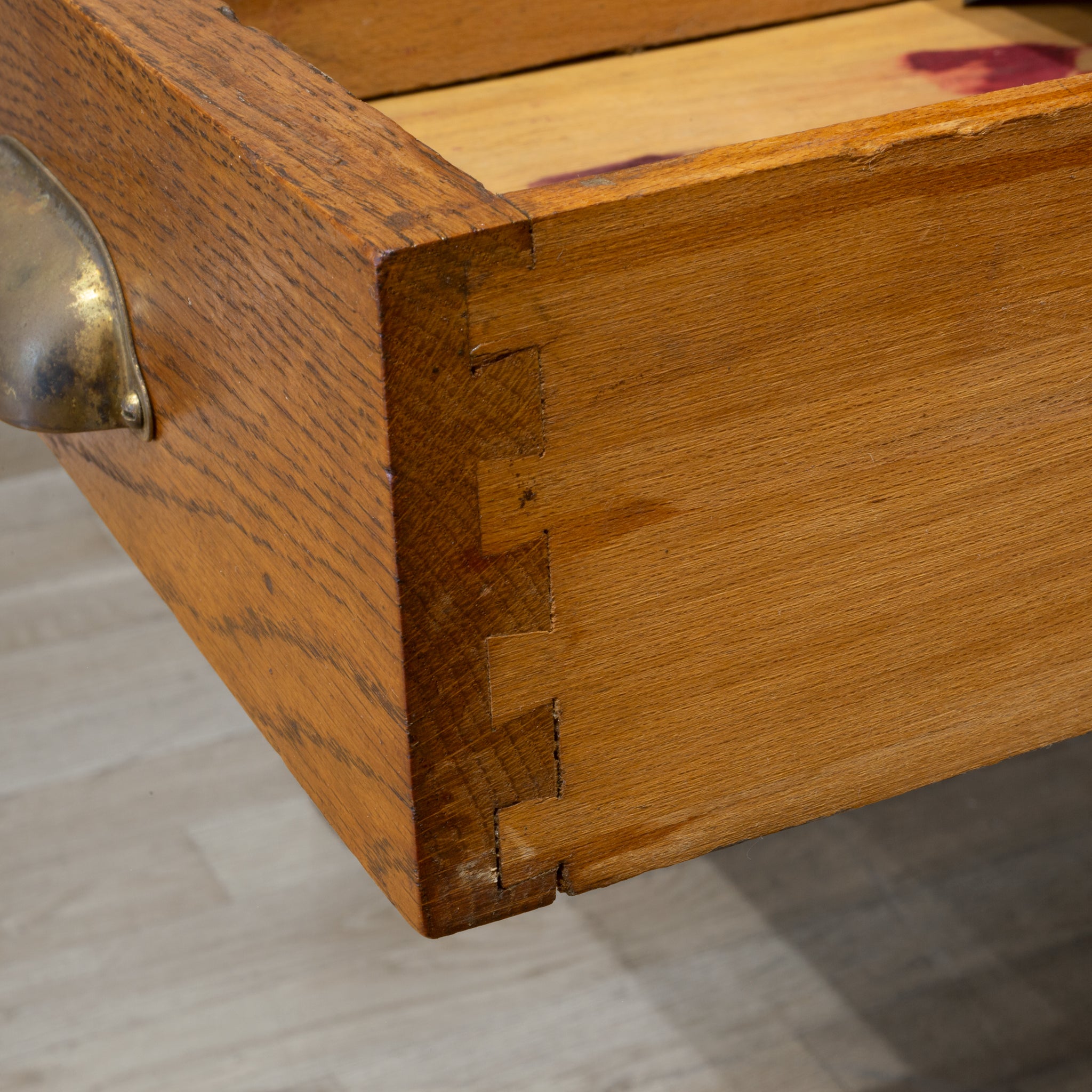 Antique Solid Oak Postal Desk c.1939 | S16 Home