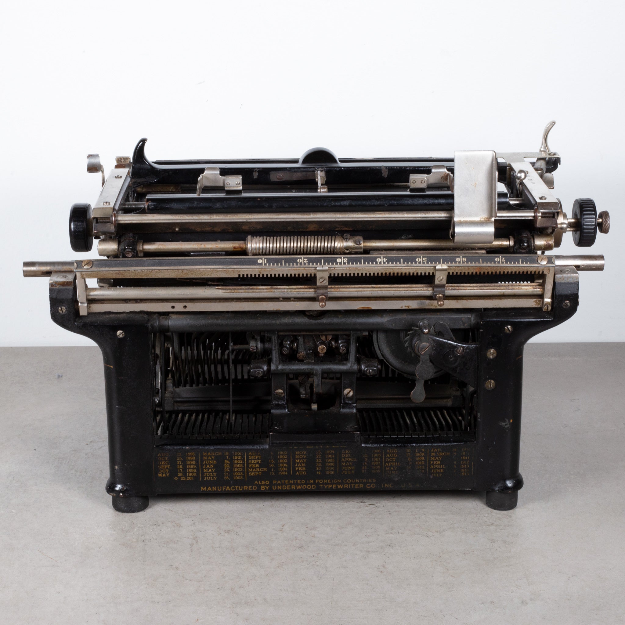 Antique Underwood Typewriter #5 c.1928 | S16 Home