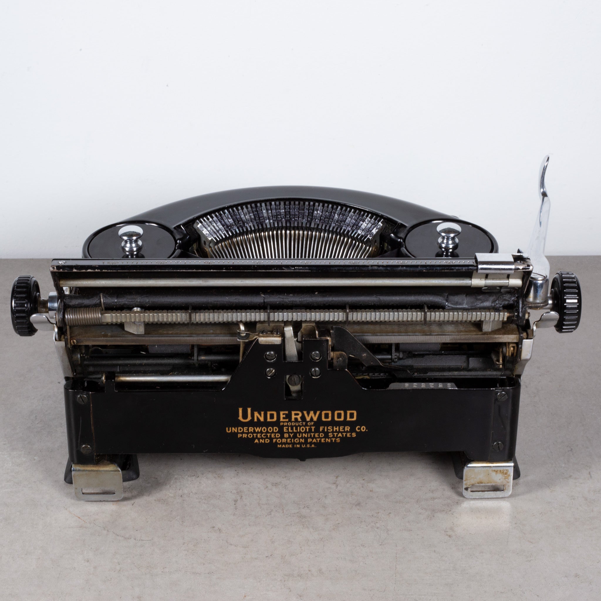 Antique Portable Underwood Noiseless Typewriter and Case c.1935 | S16 Home
