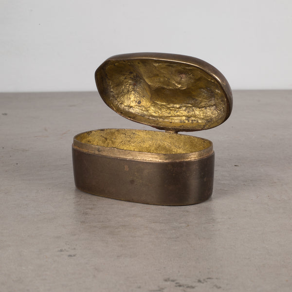 Early 20th c. Bronze Lion Box c.1930 | S16 Home
