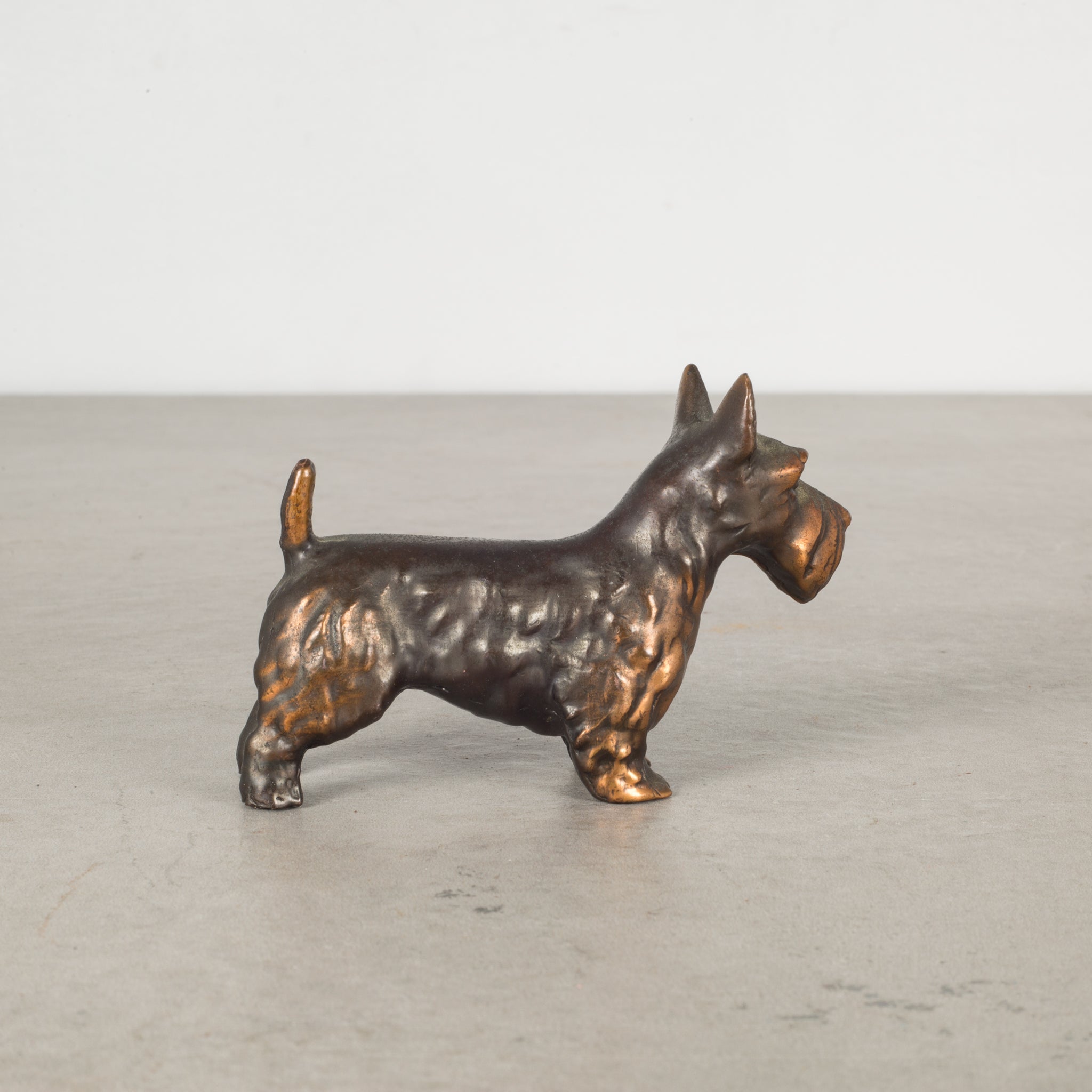 Early 20th c. Bronze Scotty Dogs c.1940 | S16 Home