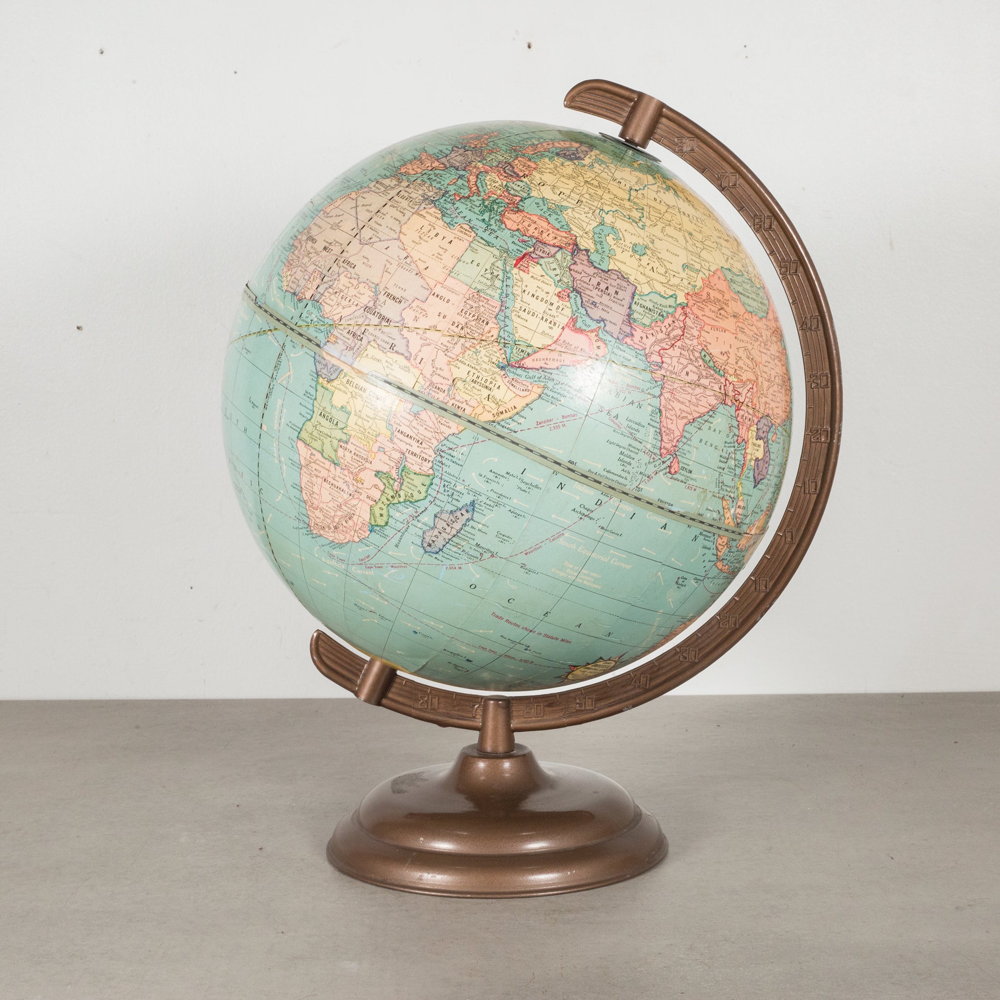 Cram's Universal 10 inch Globe c.1940-1950 | S16 Home