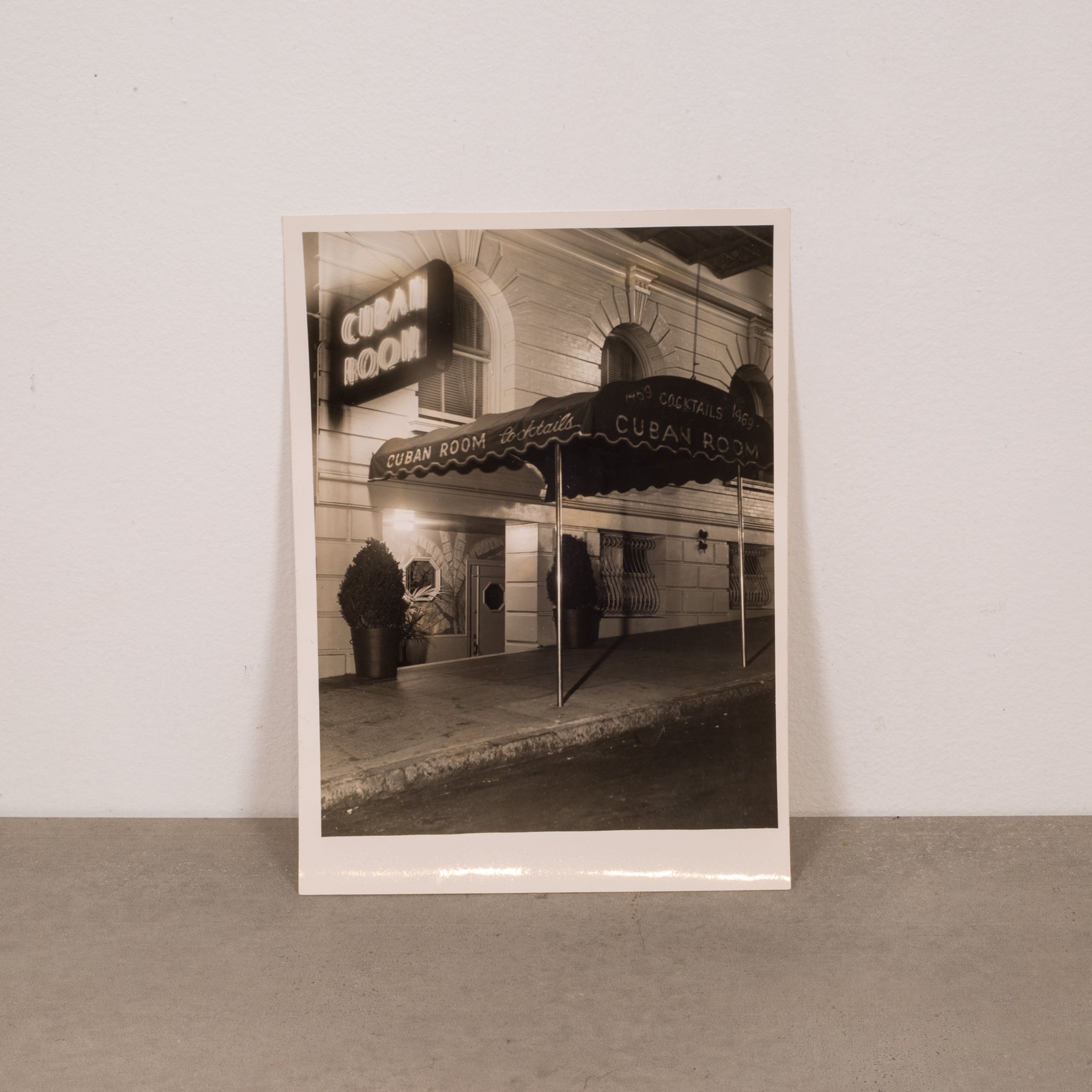 Cuban Room Cocktails San Francisco Club Sign c.1920 – S16 Home