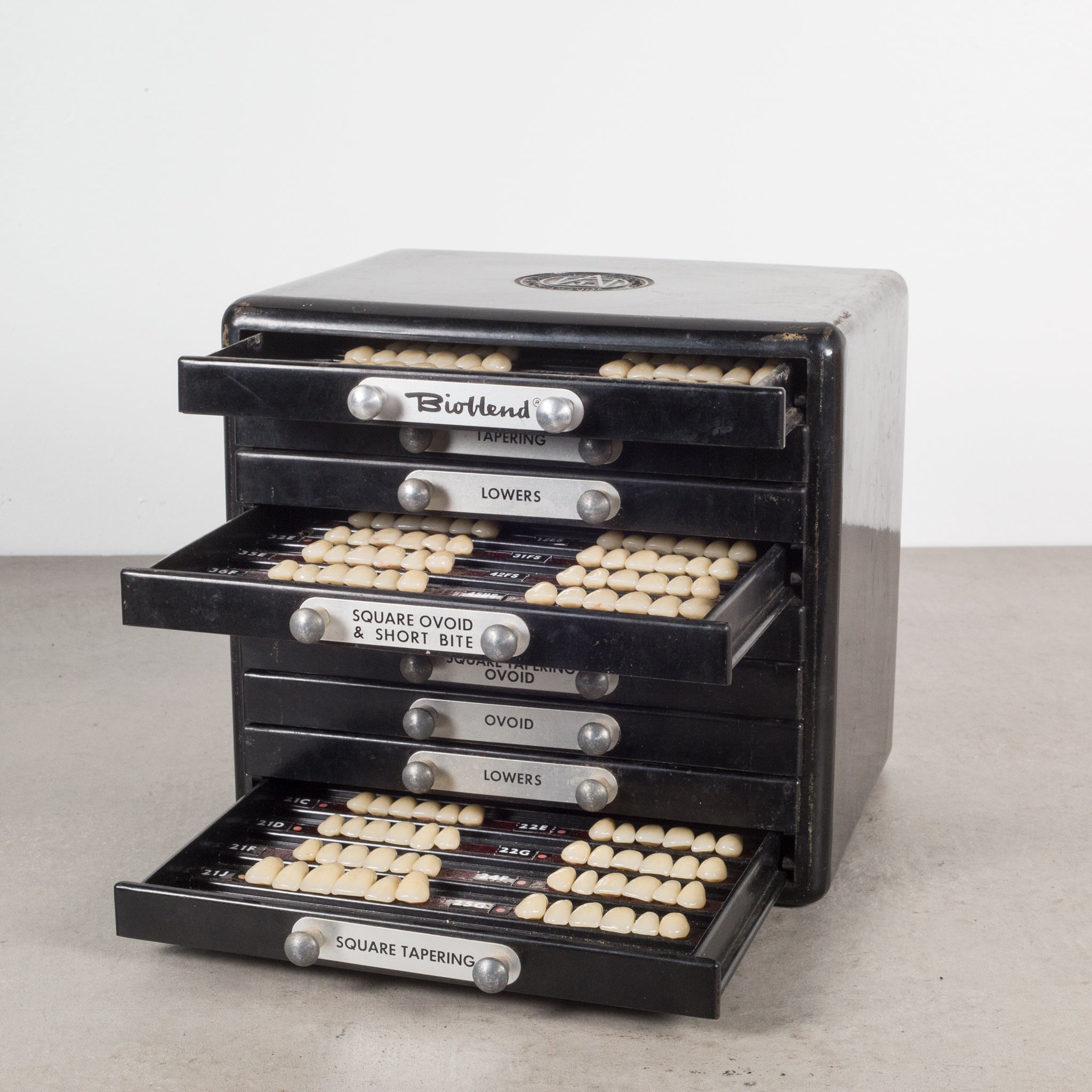 Art Deco Dentists' False Teeth Bakelite Cabinet c.1930 – S16 Home