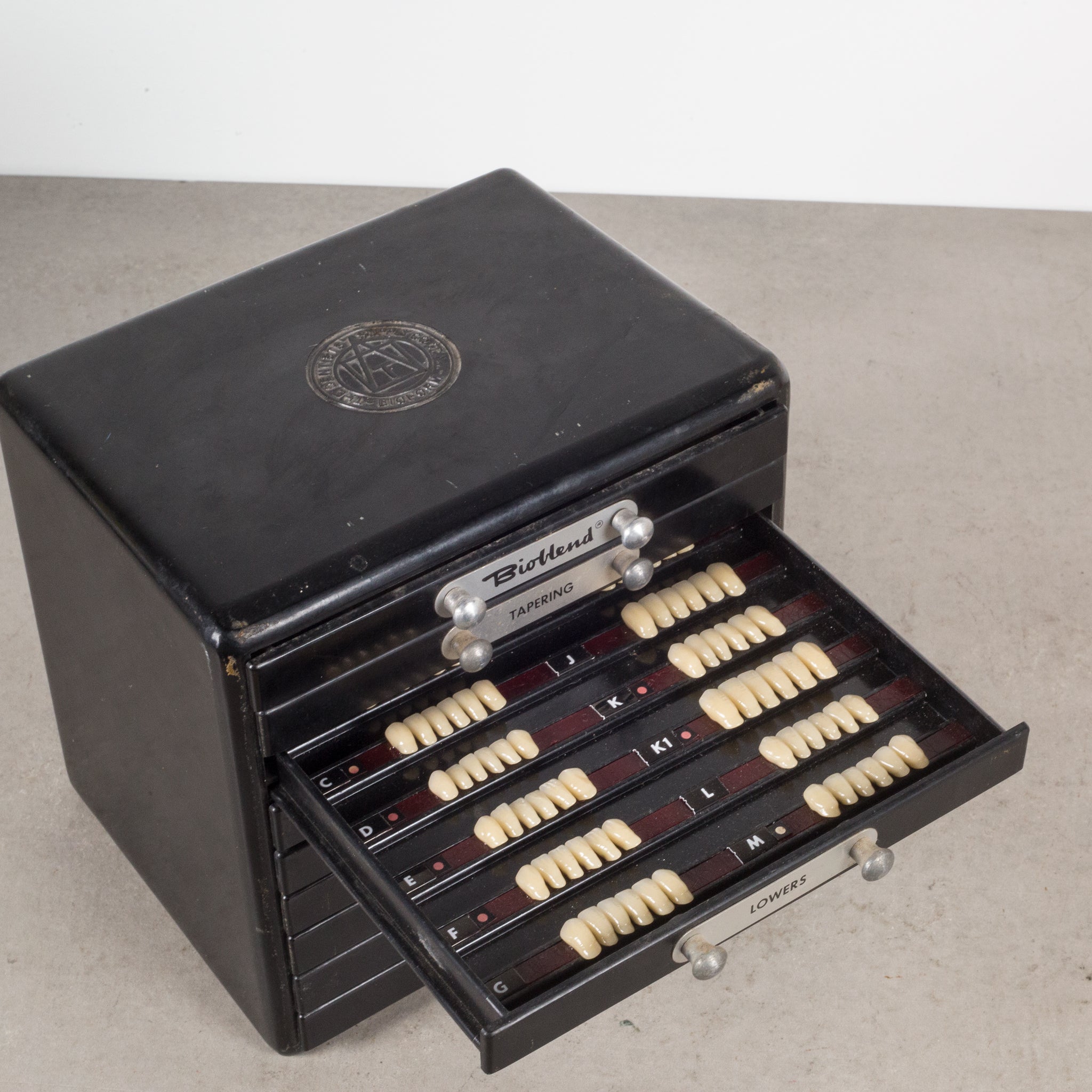 Art Deco Dentists' False Teeth Bakelite Cabinet c.1930 – S16 Home