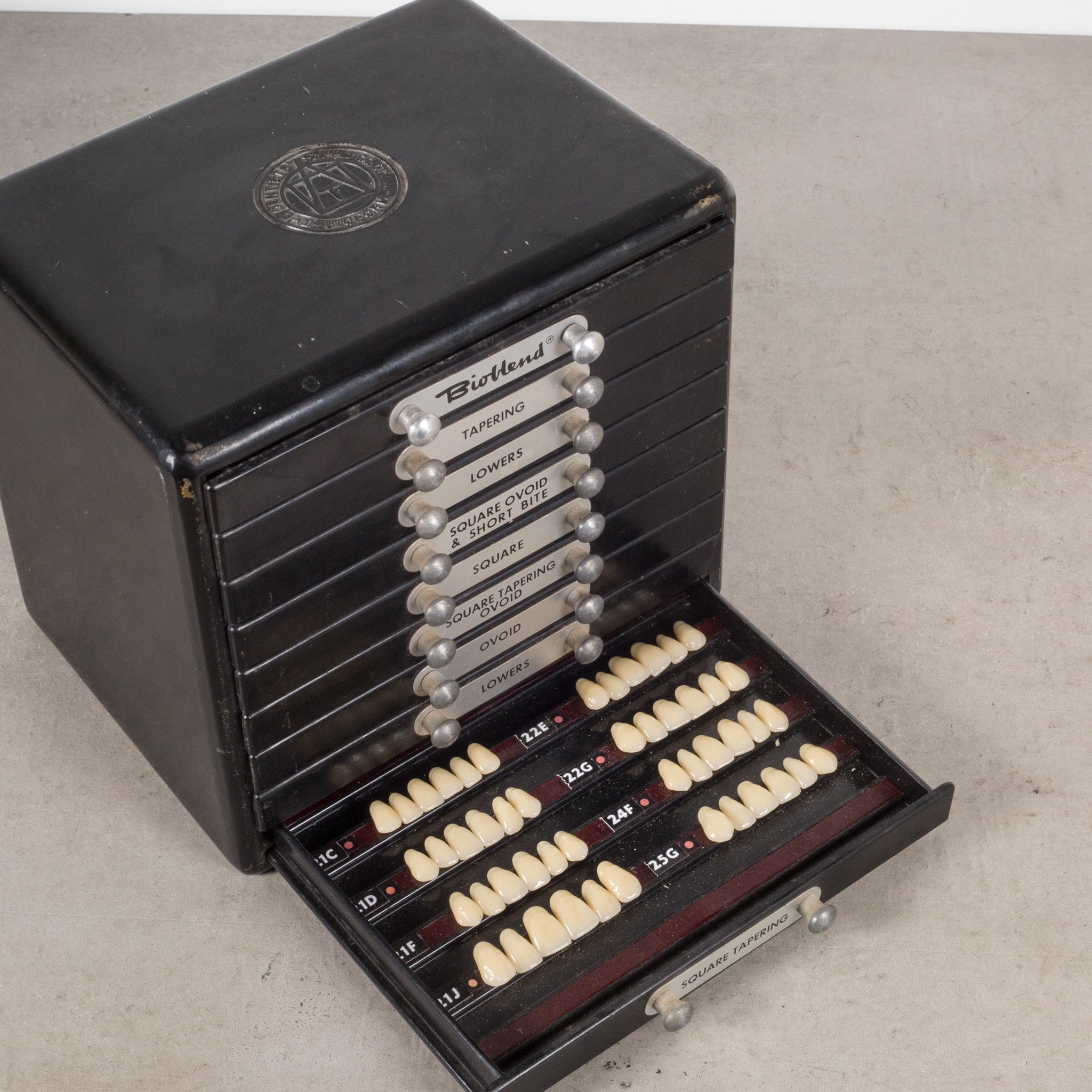Art Deco Dentists' False Teeth Bakelite Cabinet c.1930 – S16 Home
