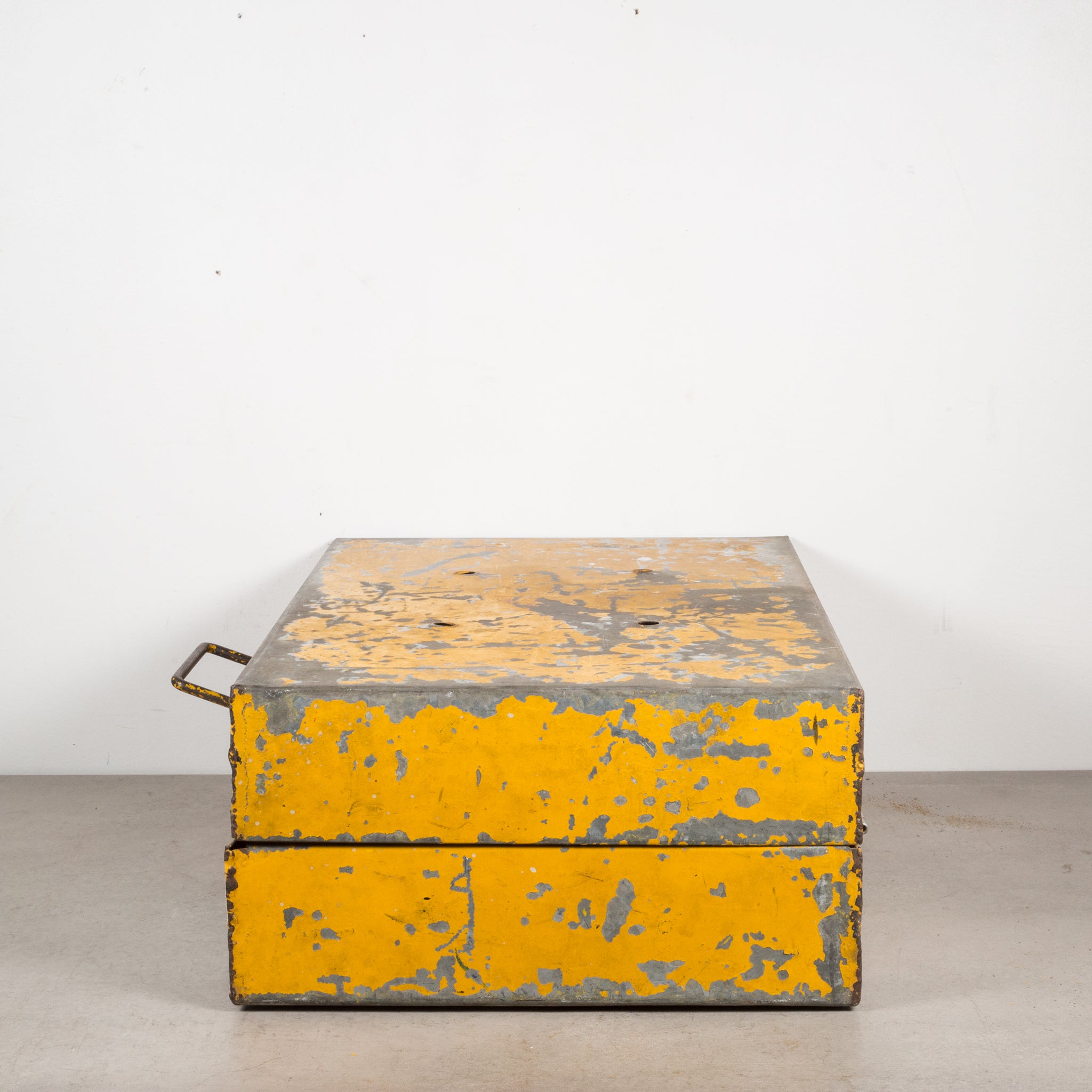 Distressed Metal Tool Box c.1940 | S16 Home