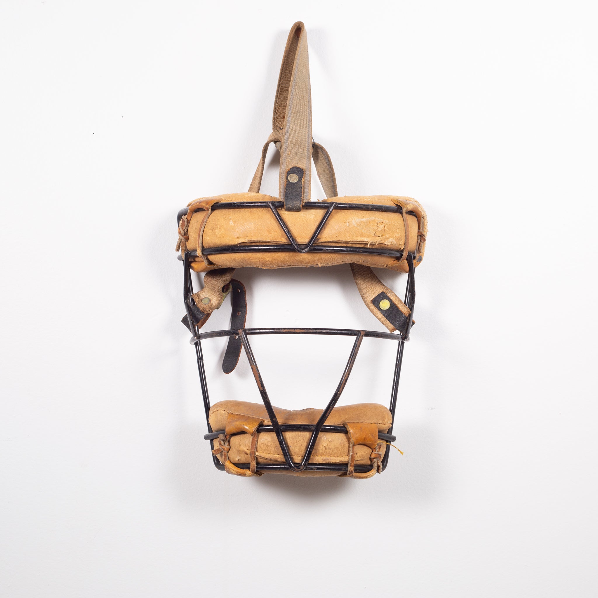 Leather and Metal Catcher's Mask c.1940 | S16 Home