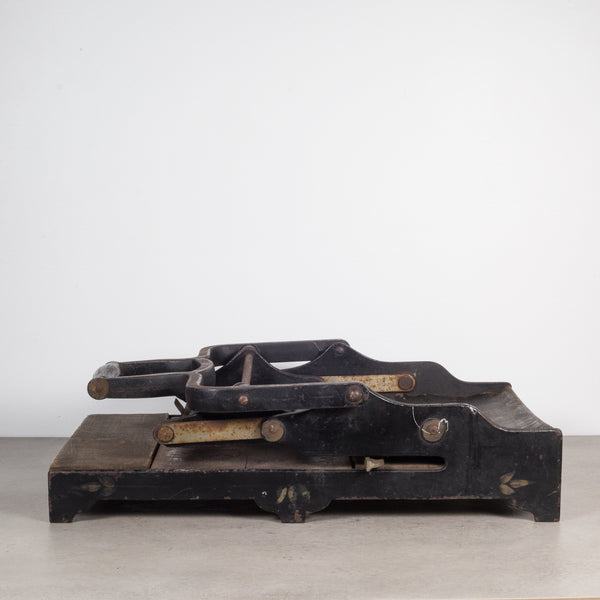 Antique Cast Iron Ink Flat Ink Presses c.1930 | S16 Home