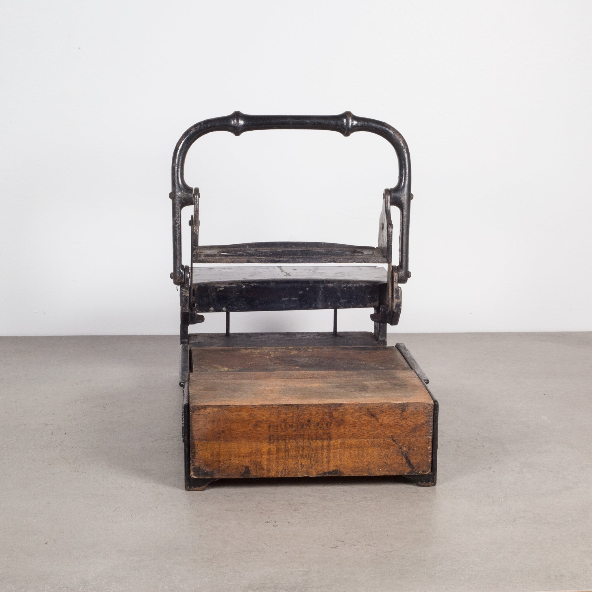Antique Cast Iron Ink Flat Ink Presses c.1930 | S16 Home
