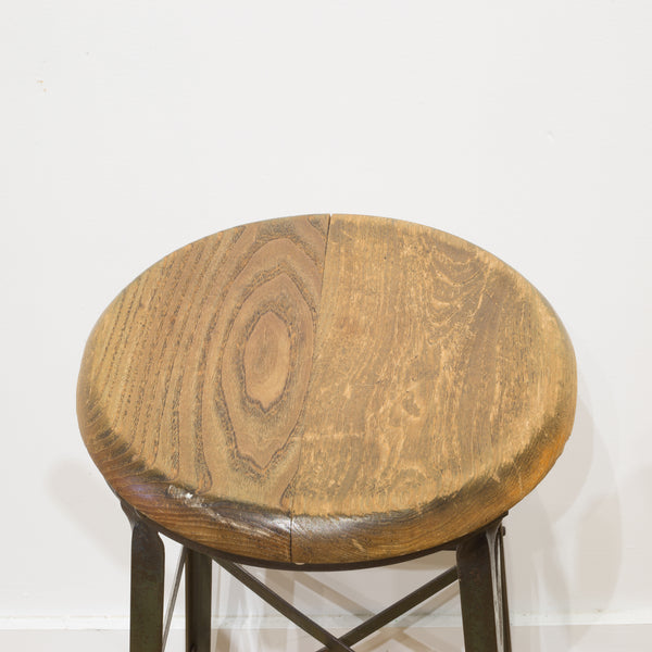 Depression Era Machine Shop Stool c.1930 | S16 Home