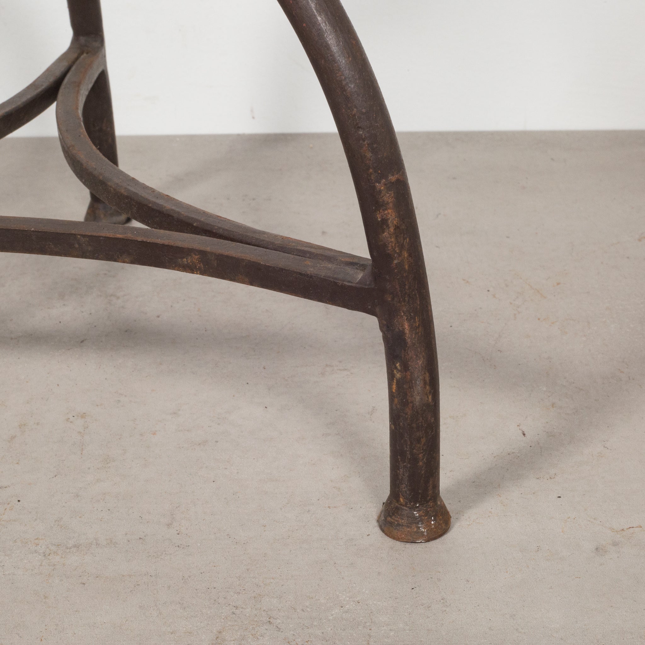 Depression Era Adustable Three Legged Factory Stool c.1930 | S16 Home