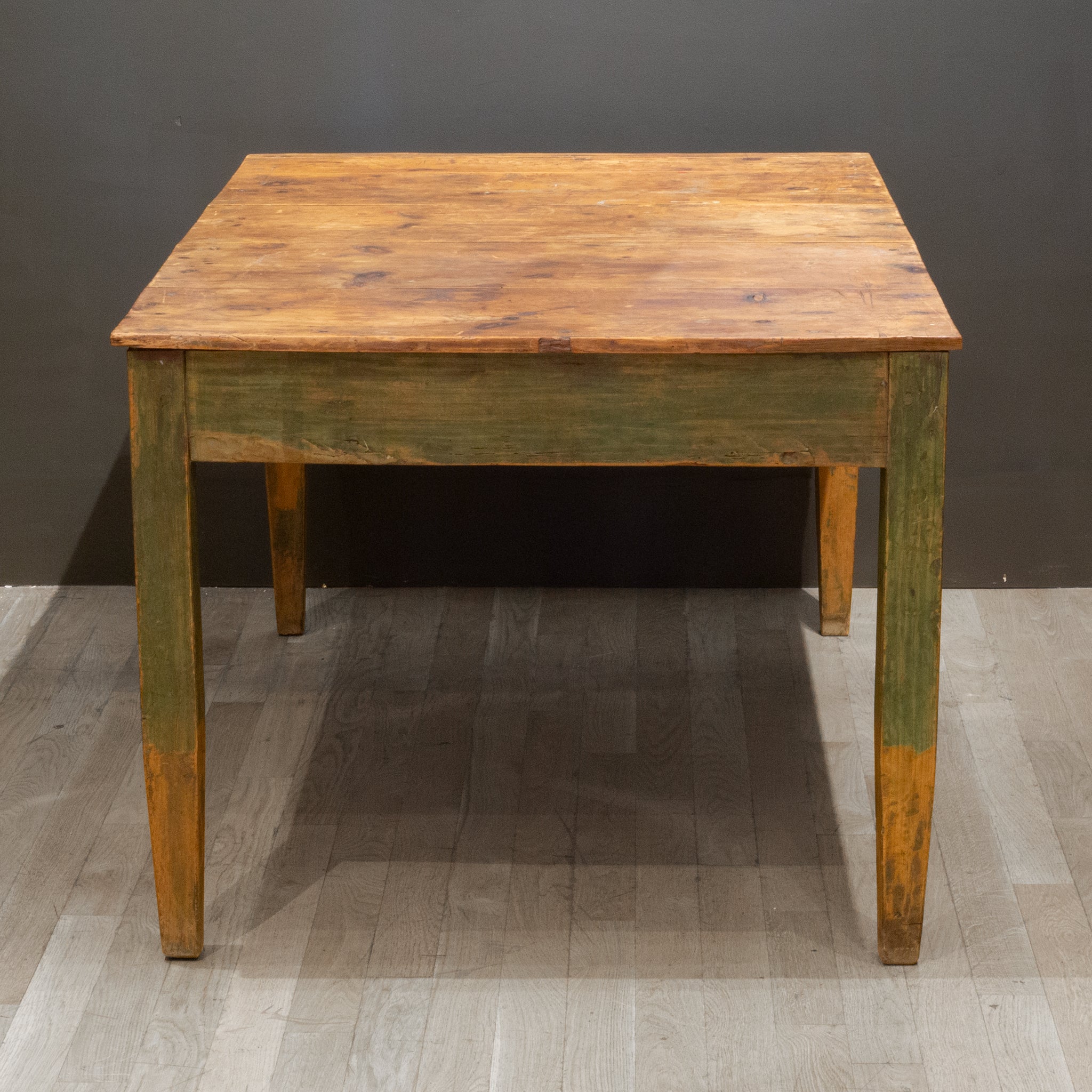 19th c. Primitive Farmhouse Dining Table c.1880-1890 | S16 Home