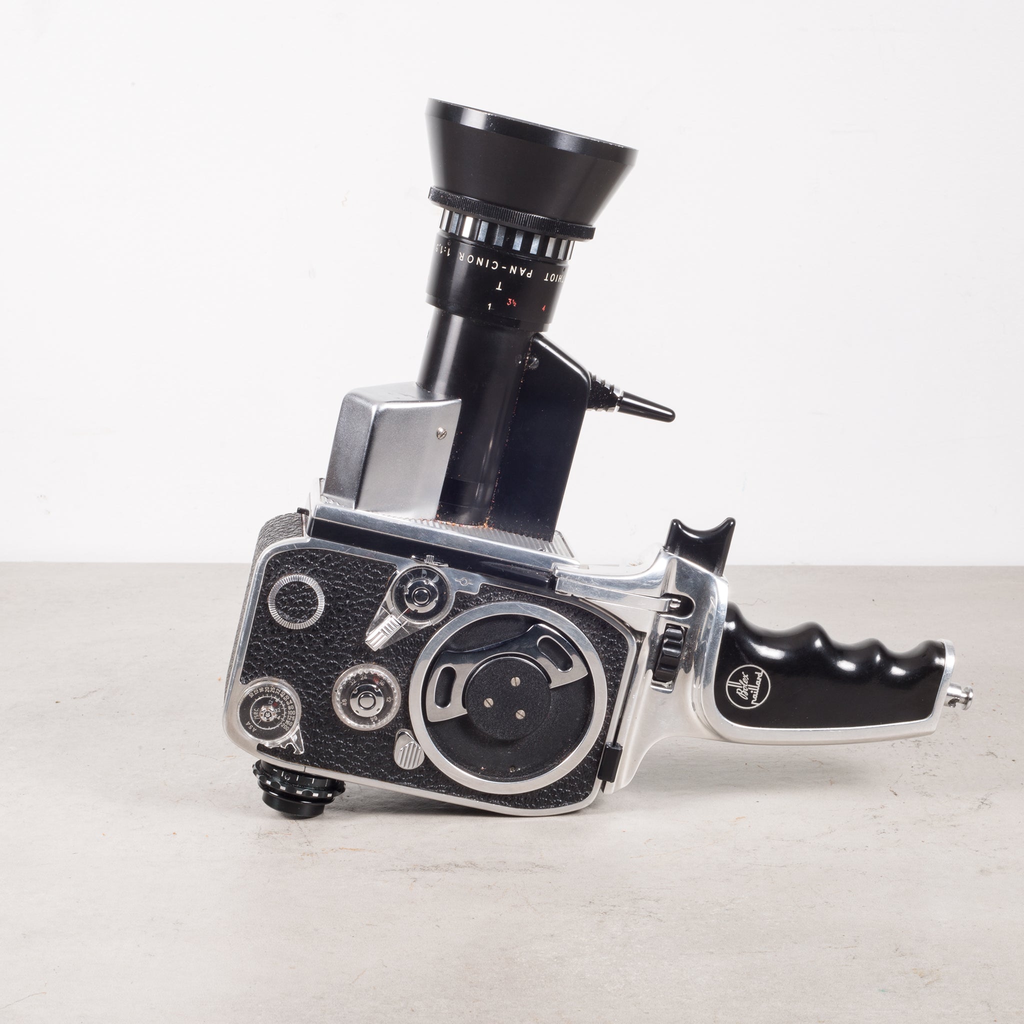 Bolex Zoom Reflex P1 8mm Movie Camera and Leather Case c.1961 | S16 Home