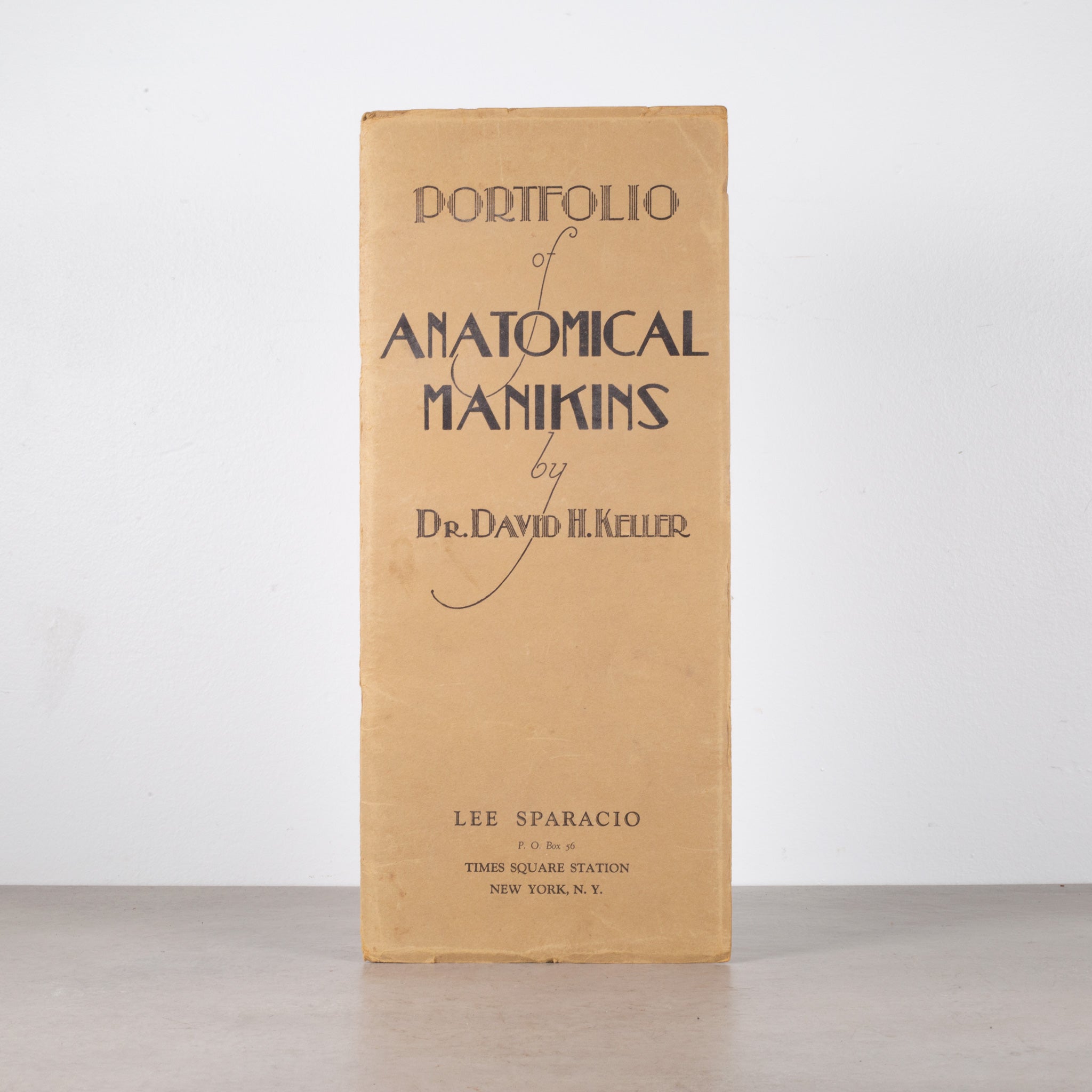 Early 20th c. "Portfolio of Anatomical Manikins" Book c.1932 | S16 Home
