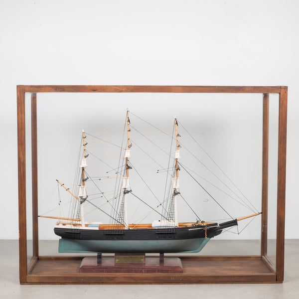 Vintage Handmade Model Ship c.1940-1960 | S16 Home