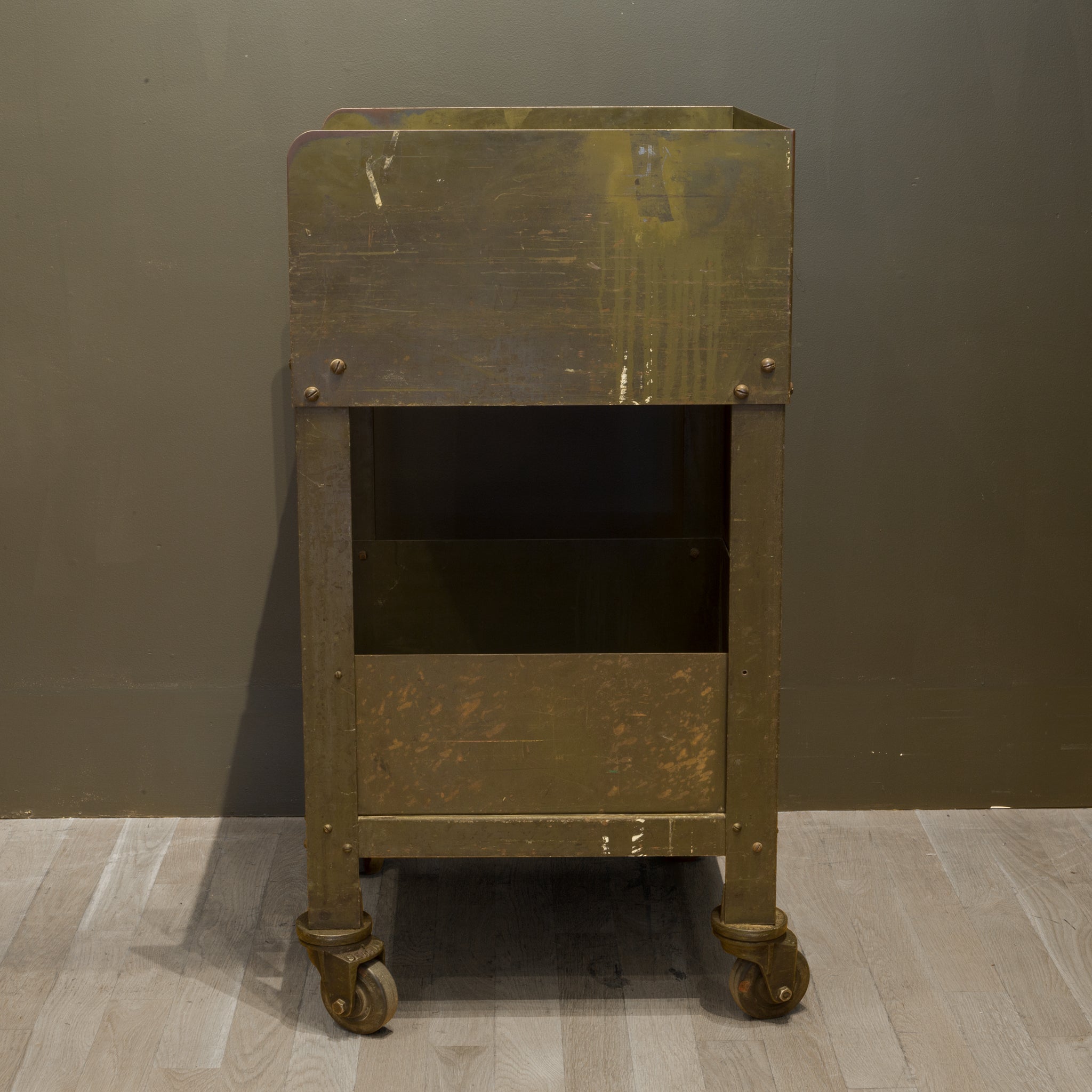 Industrial Steel Factory Trolley Cart c.1940 | S16 Home