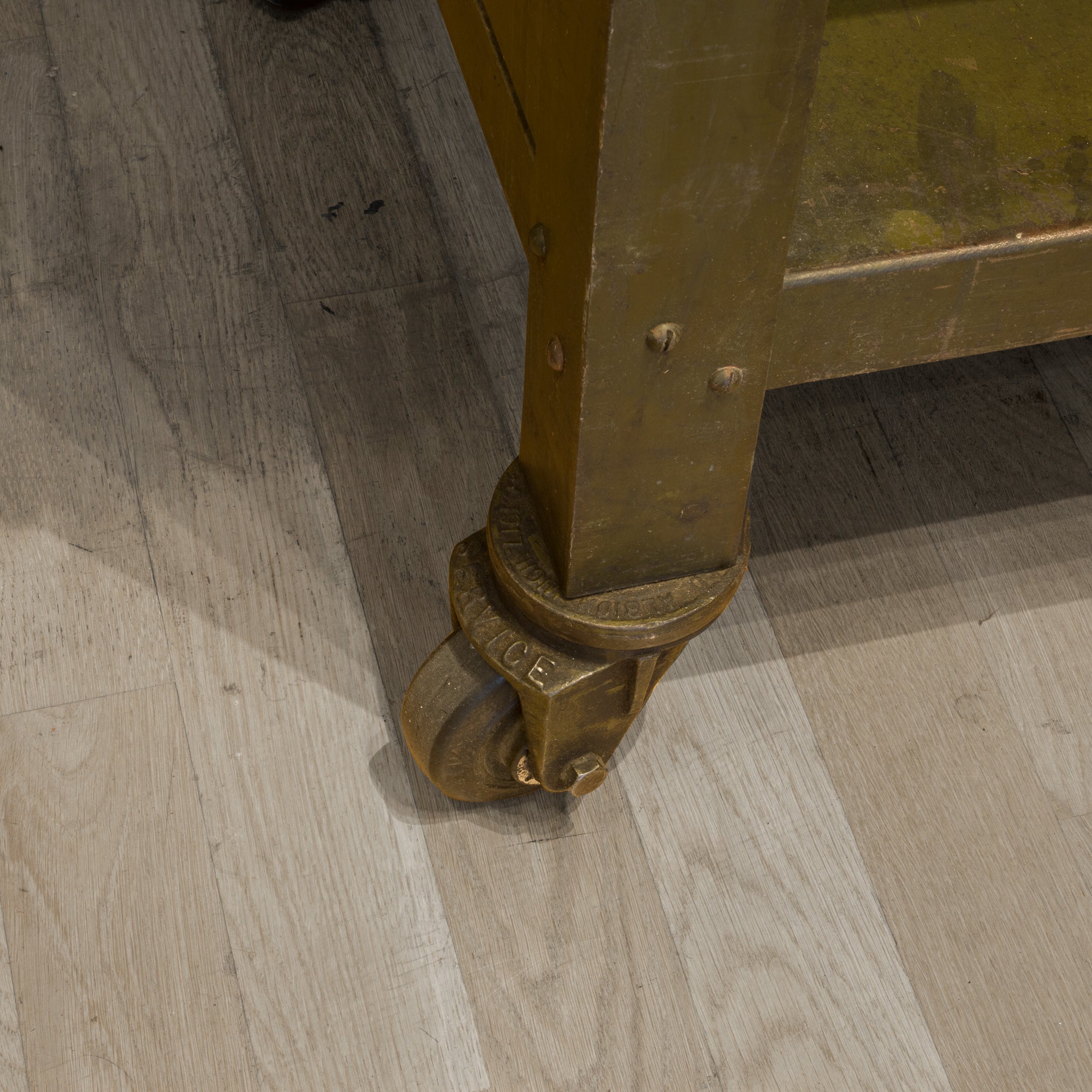 Industrial Steel Factory Trolley Cart c.1940 | S16 Home