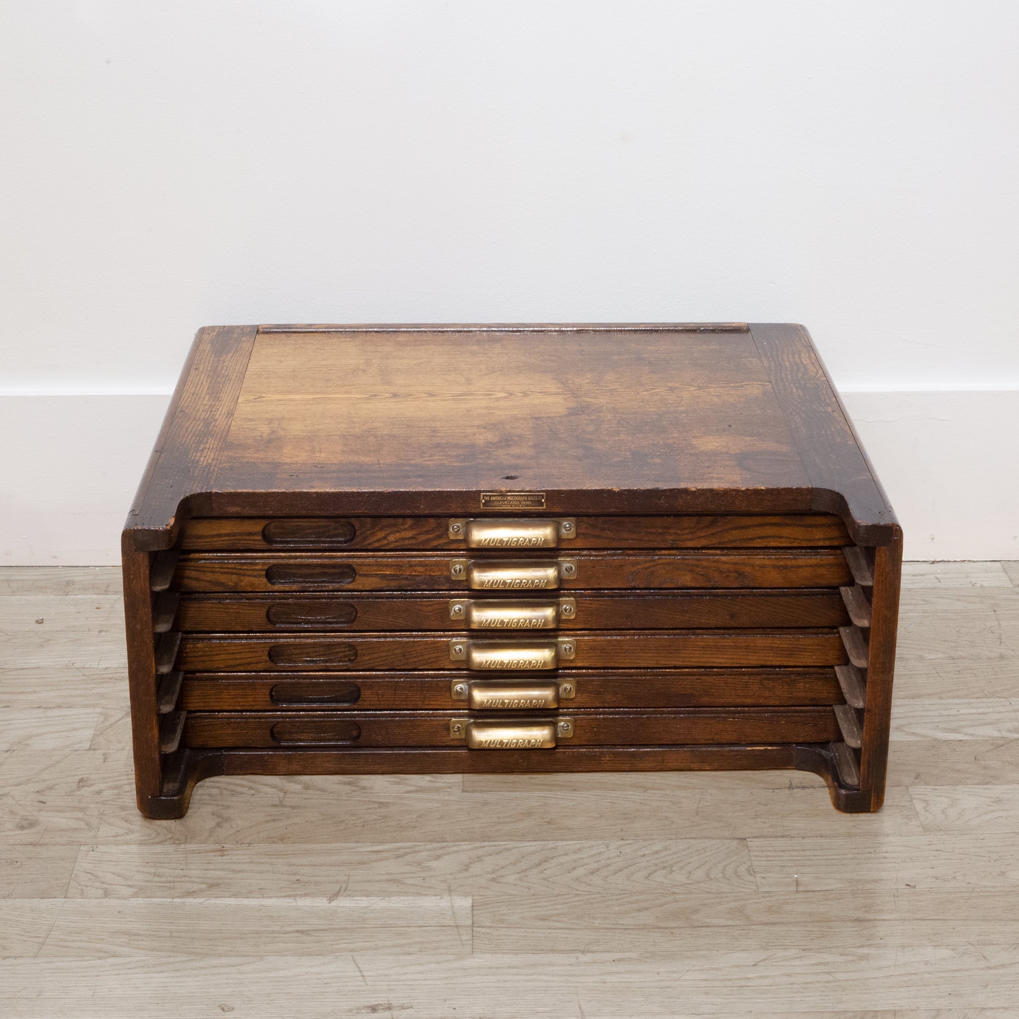 American Multigraph Sales Co. Printer's Typeset Cabinet c.1920 | S16 Home