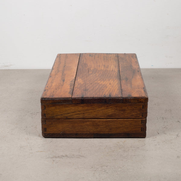 Pre 1920s Tiger Oak Box | S16 Home