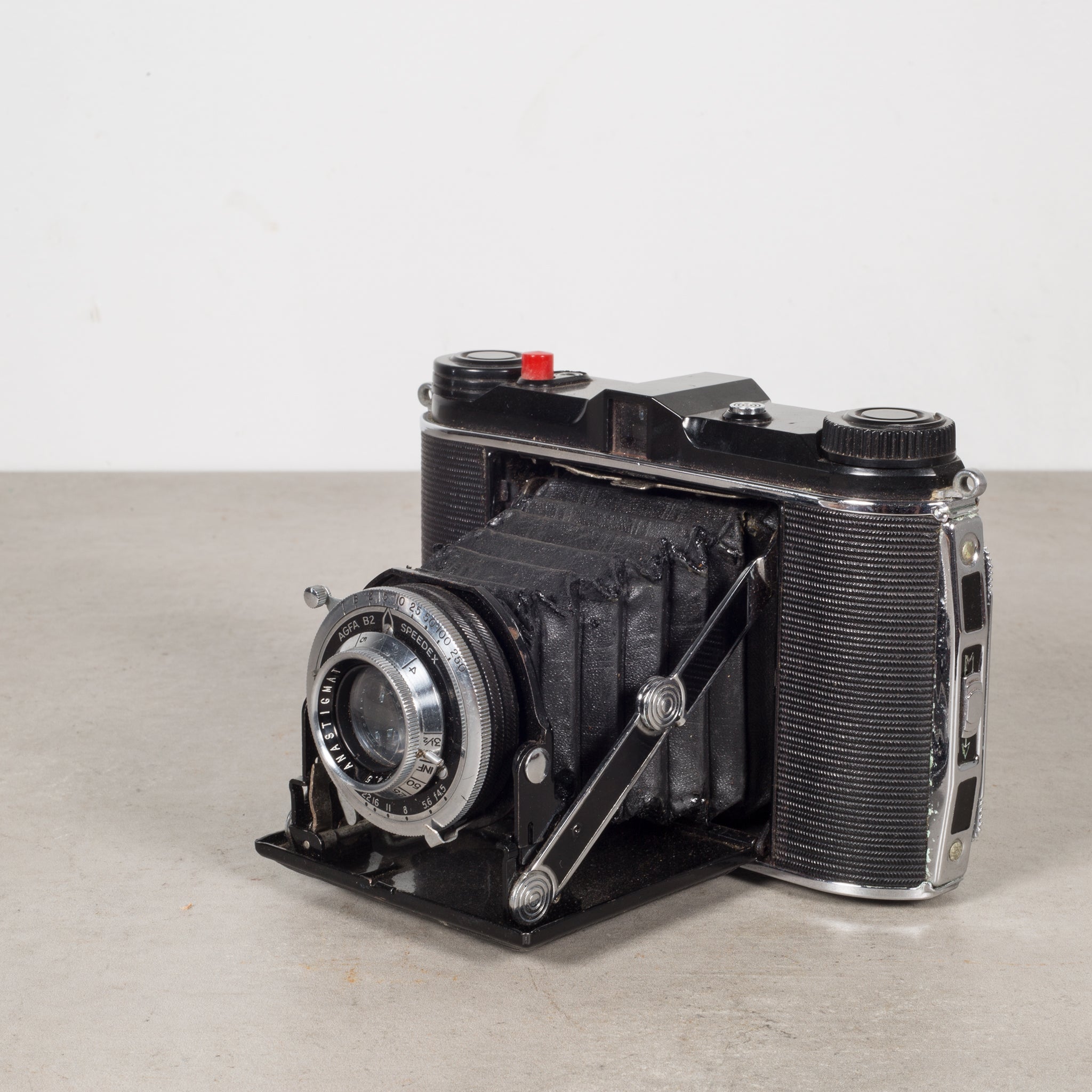 Speedex Folding Camera with Leather Case c. 1940 | S16 Home