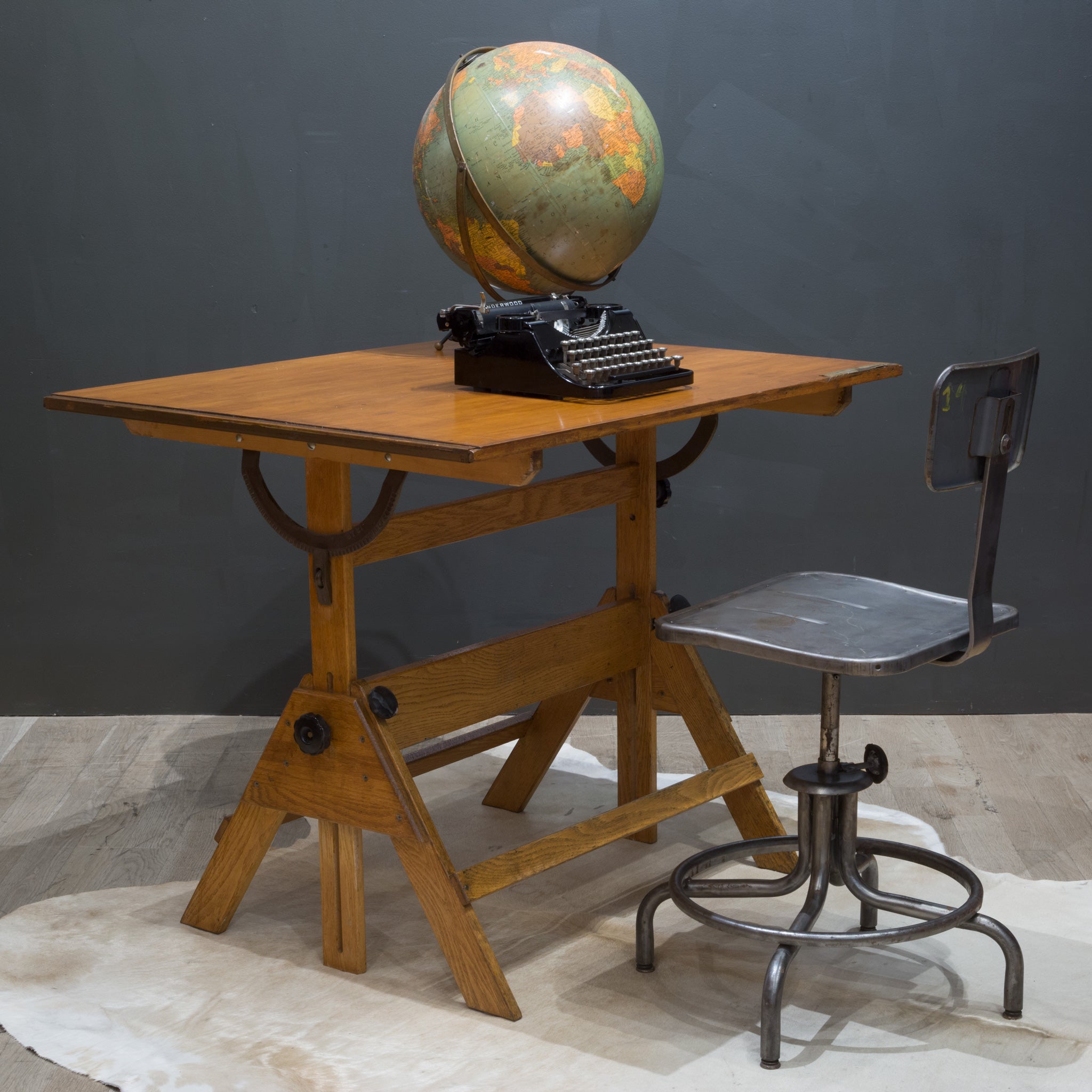 Adjustable Dining/Desk Drafting Table c.1950-1960 | S16 Home