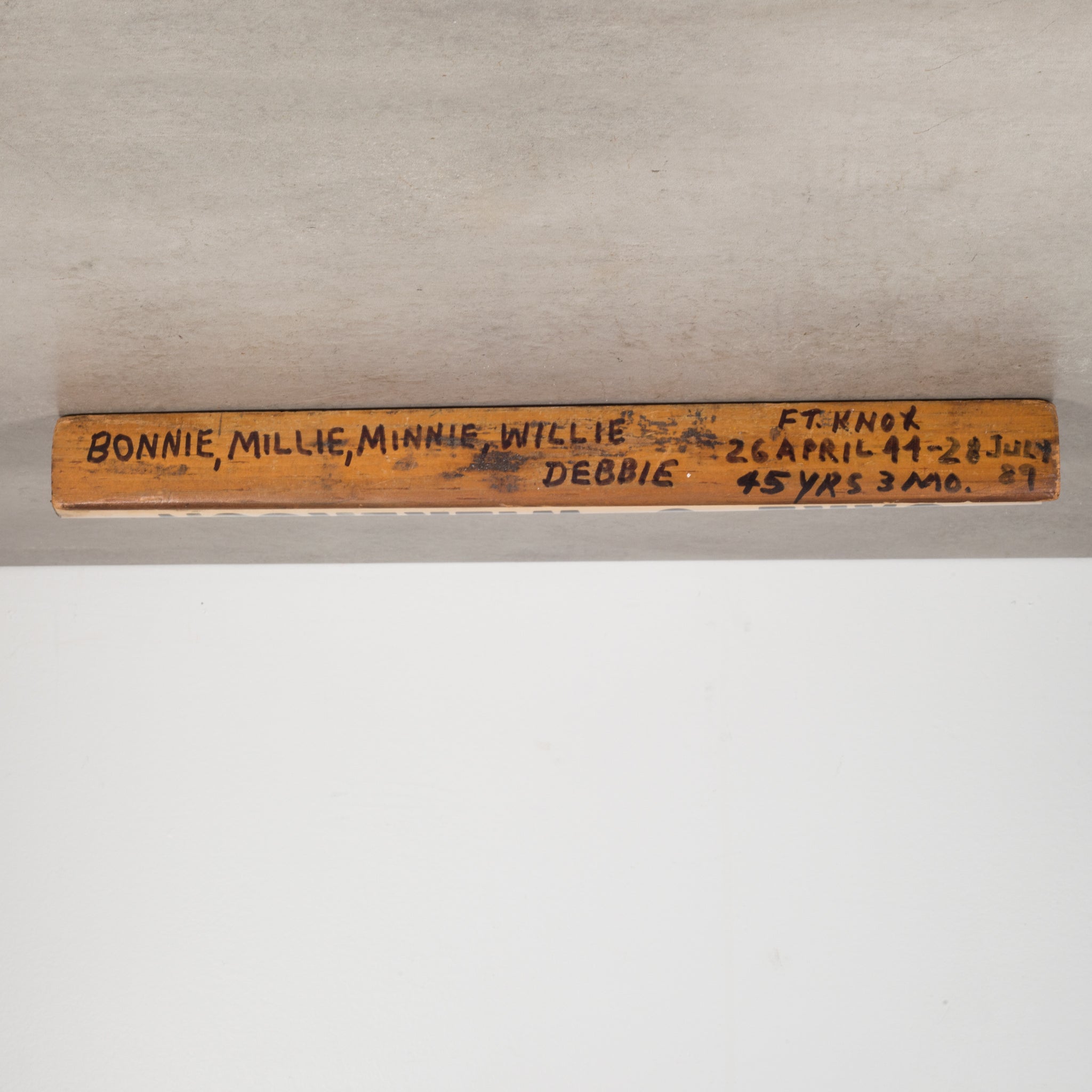 Vintage Fort Knox Desk Sign c.1940 | S16 Home