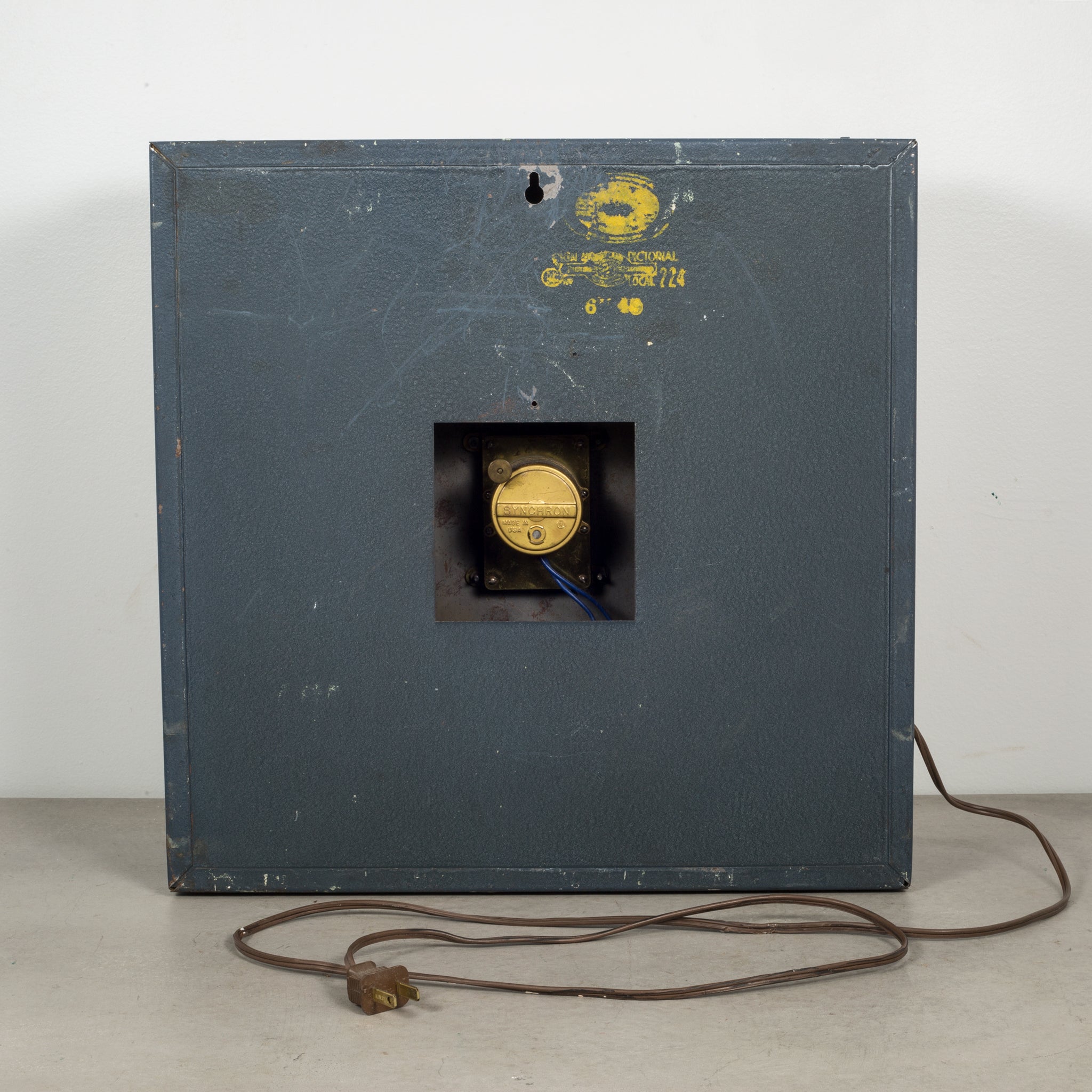 Headlight Work Clothes Neon Wall Clock c. 1949 | S16 Home