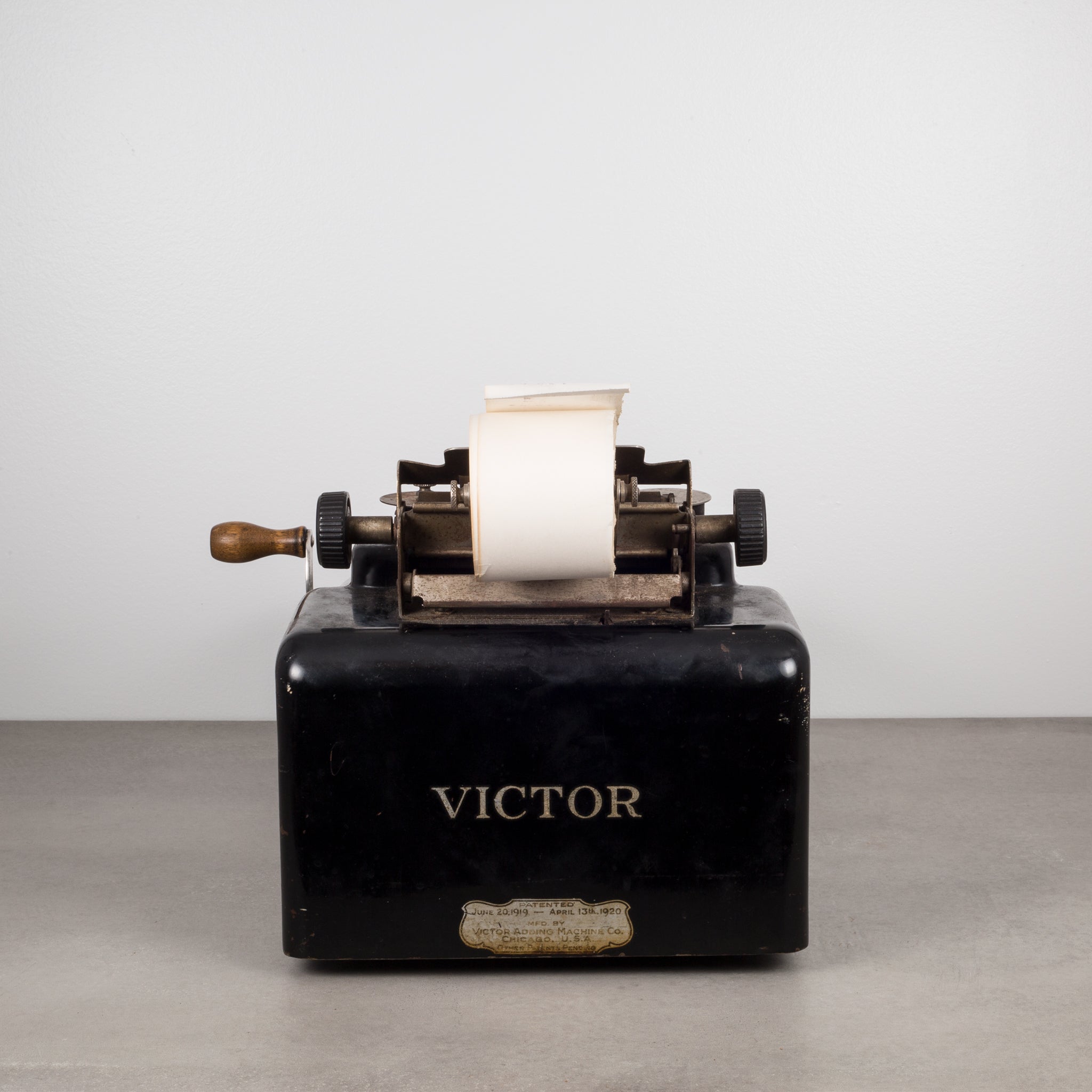 Antique Adding Machine by Victor Adding Machine Co. c.1919 – S16 Home