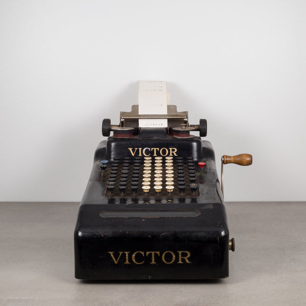 Antique Adding Machine by Victor Adding Machine Co. c.1919 – S16 Home