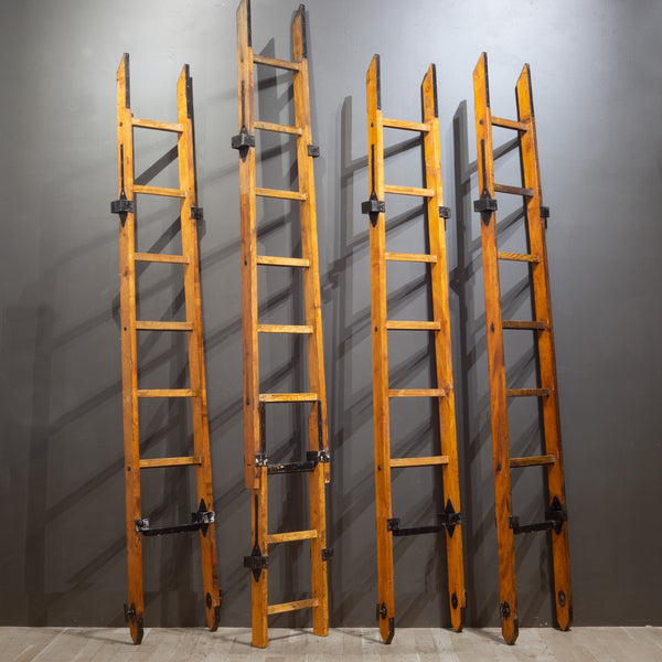 Vintage Czechoslovakian Fire Truck Ladders c.1940 | S16 Home