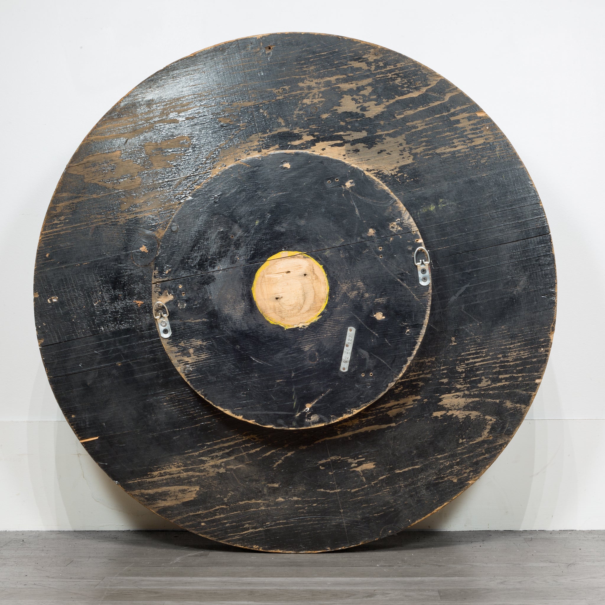 Early 20th c. Wooden Train Wheel Foundry Mold c.1900 | S16 Home