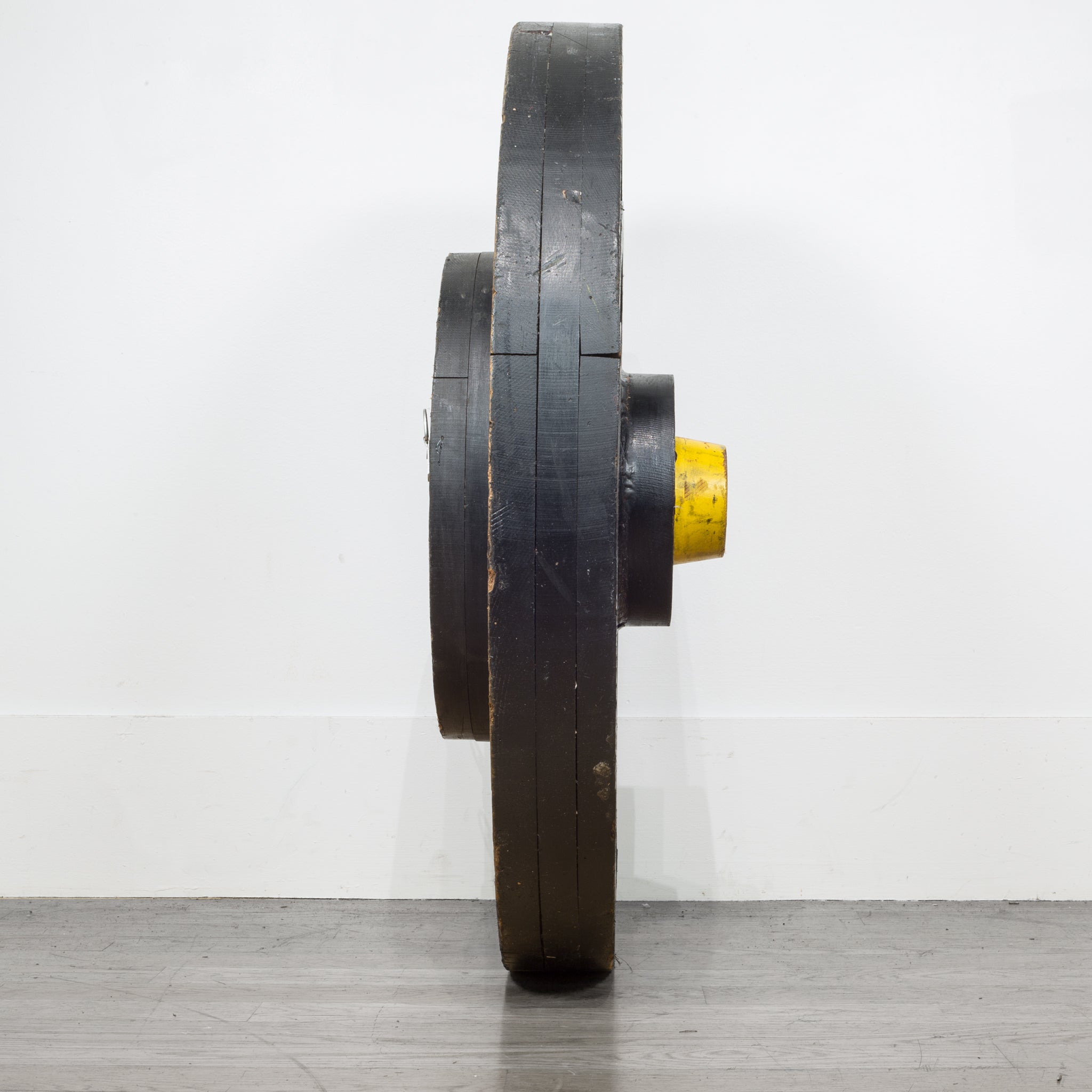 Early 20th c. Wooden Train Wheel Foundry Mold c.1900 | S16 Home