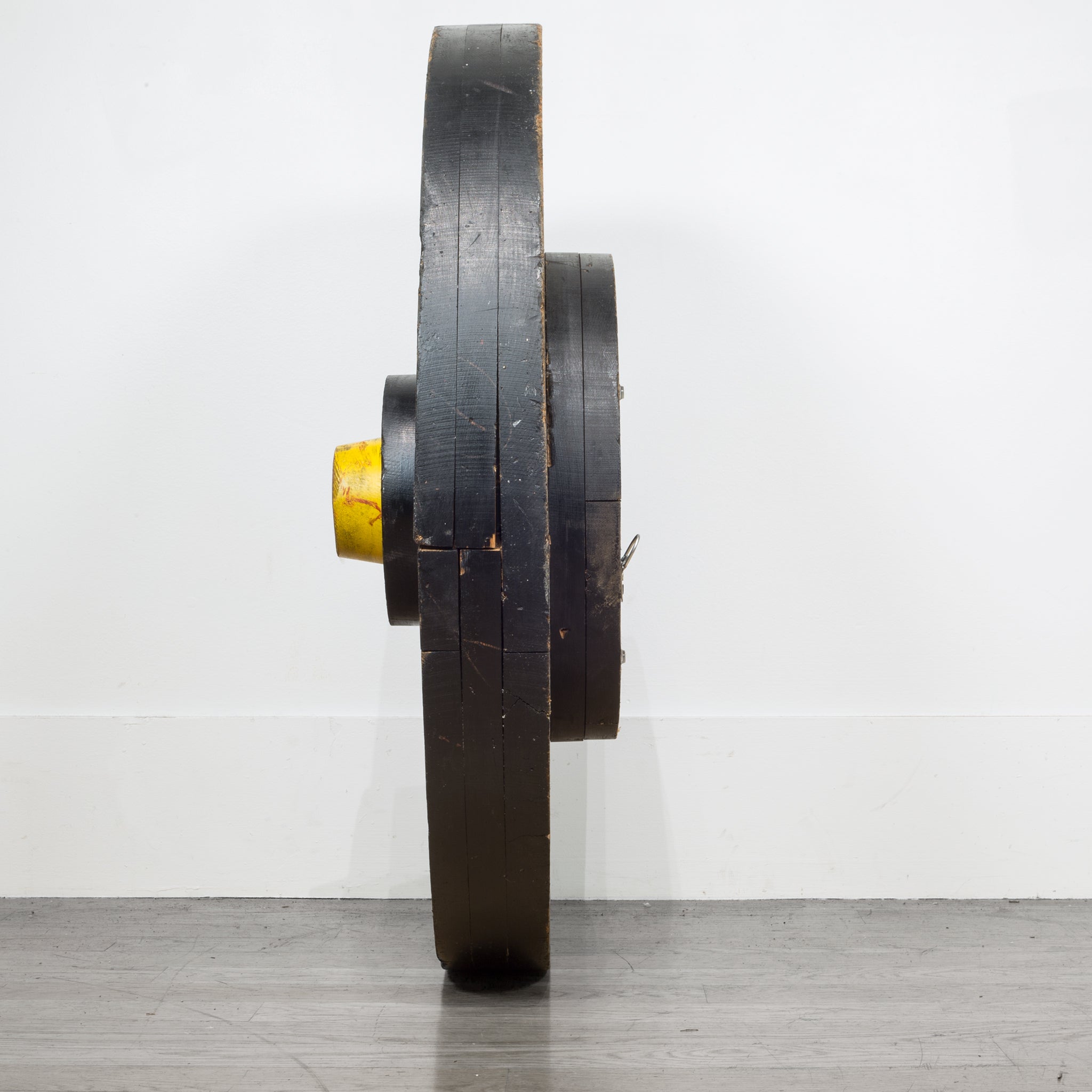 Early 20th c. Wooden Train Wheel Foundry Mold c.1900 | S16 Home