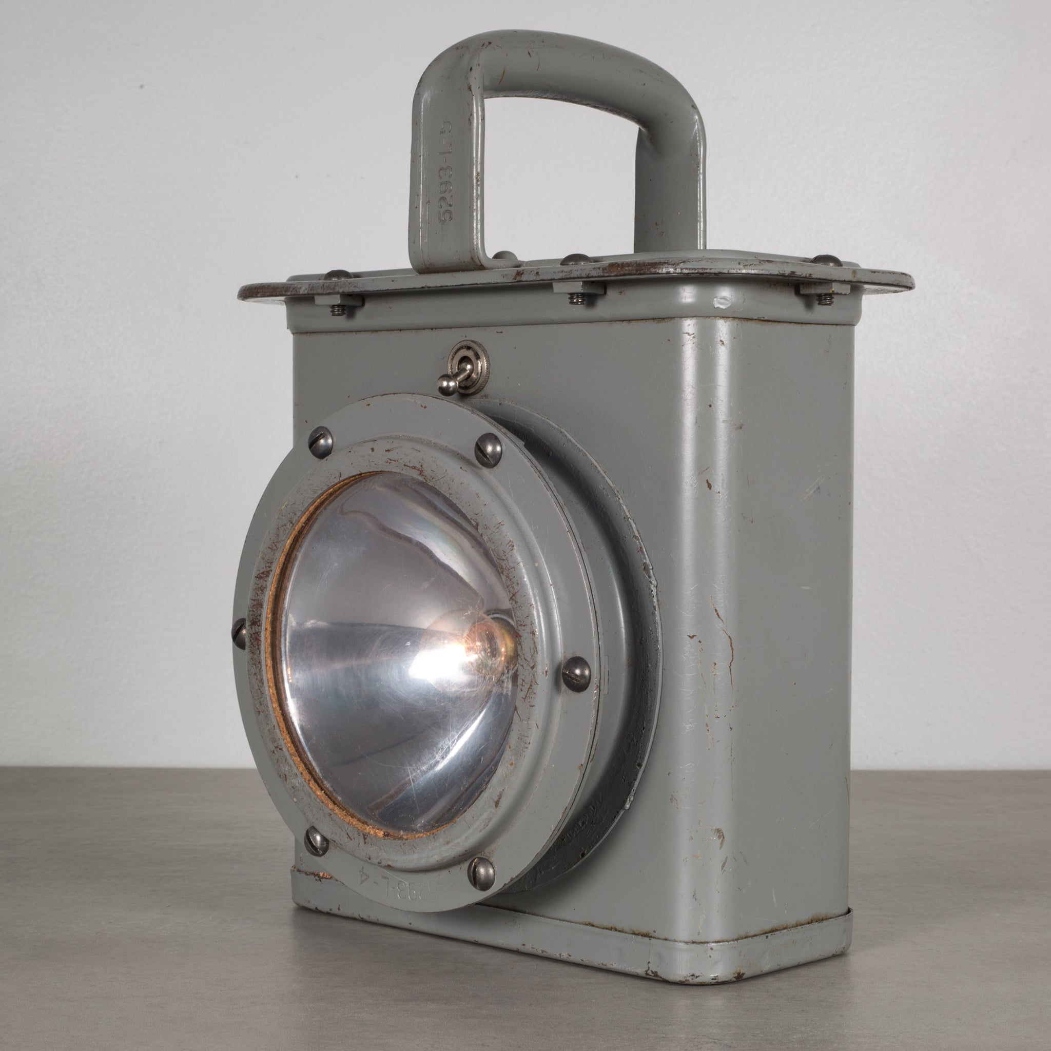 World War Era U.S. Navy Ship Lantern Light c.1940s | S16 Home