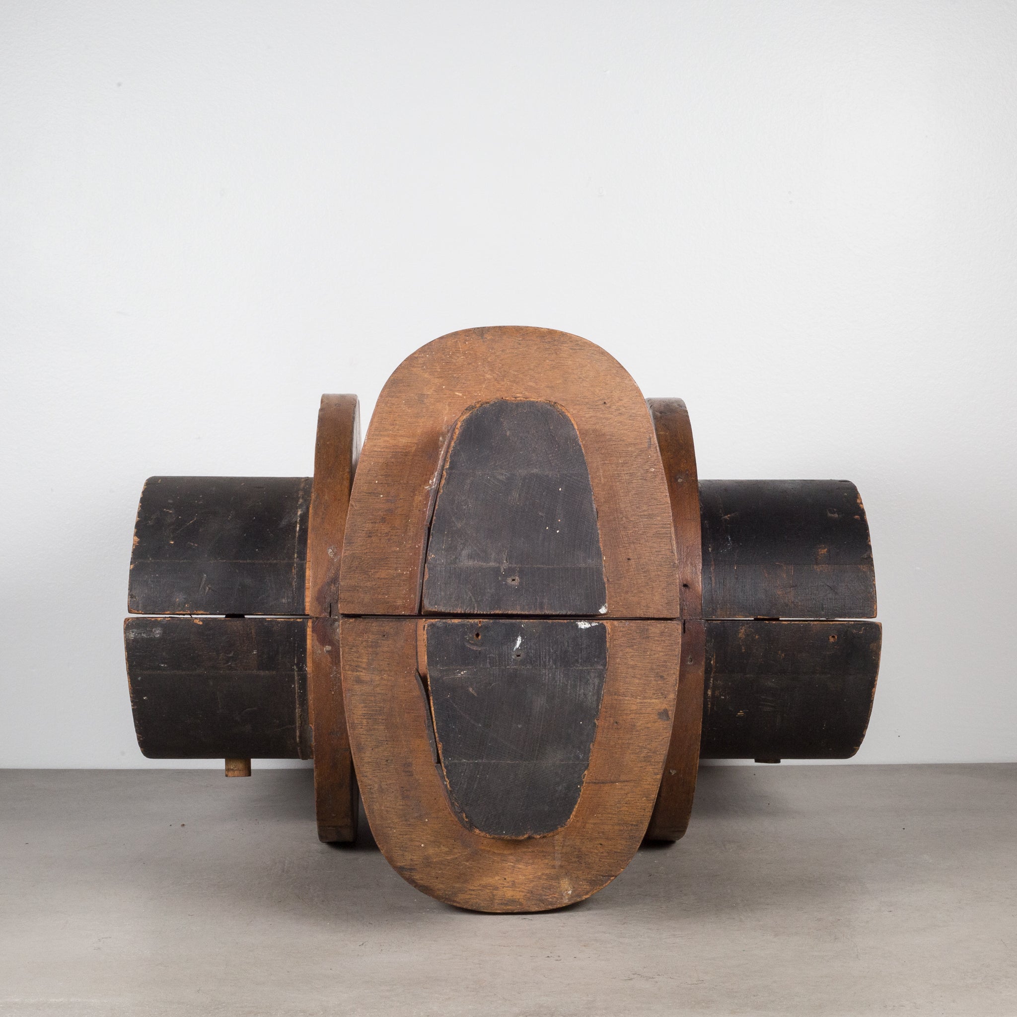 Large Wooden Industrial Foundry Mold c.1900 | S16 Home