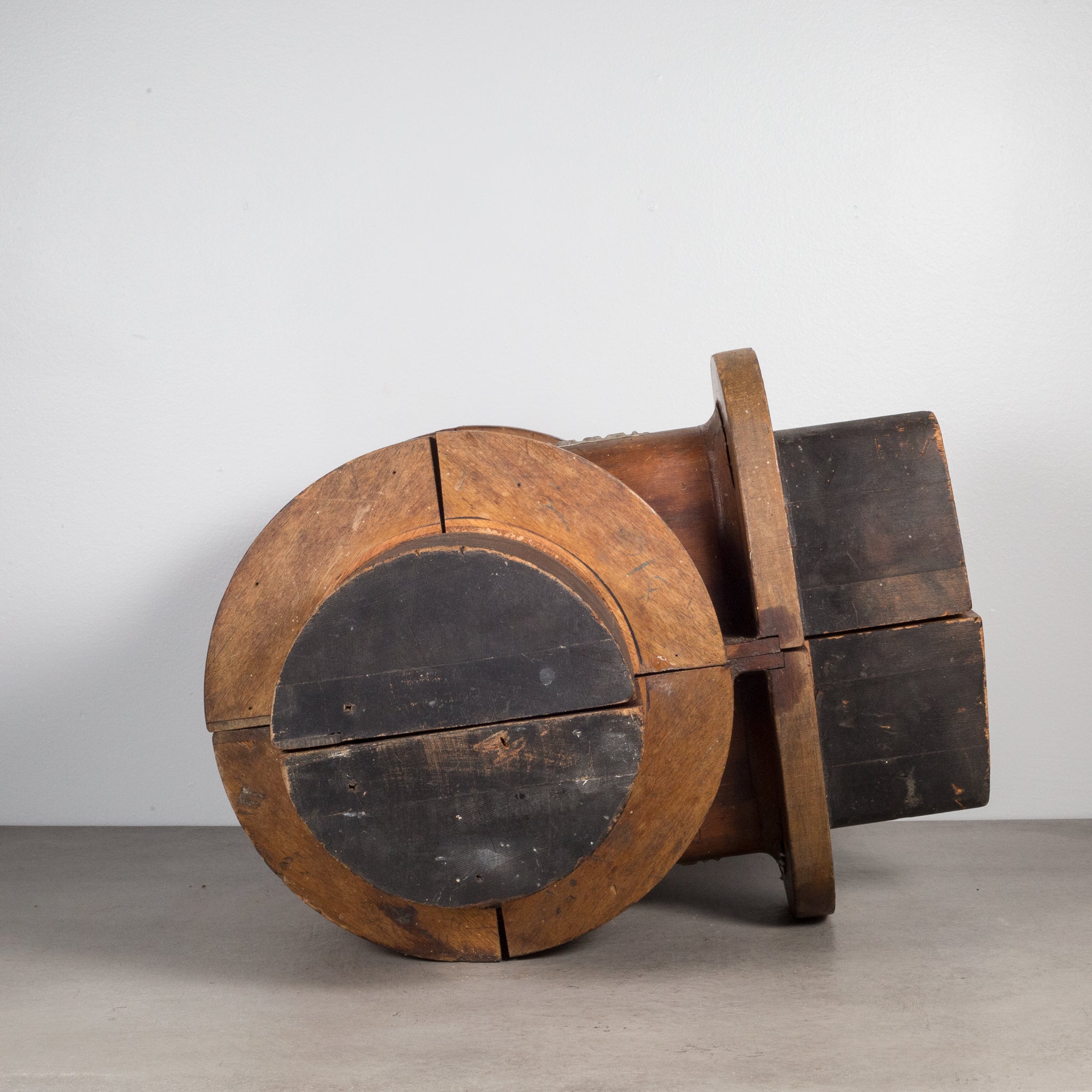 Large Wooden Industrial Foundry Mold c.1900 | S16 Home